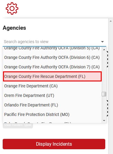 Fire Rescue Active Calls